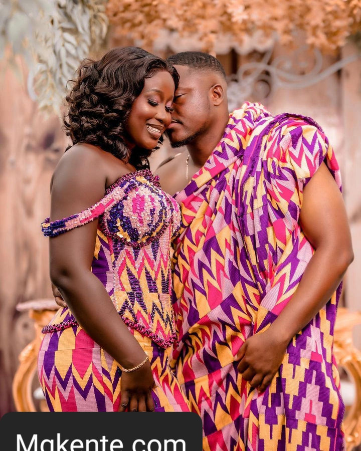 Premium Kente Cloth Line