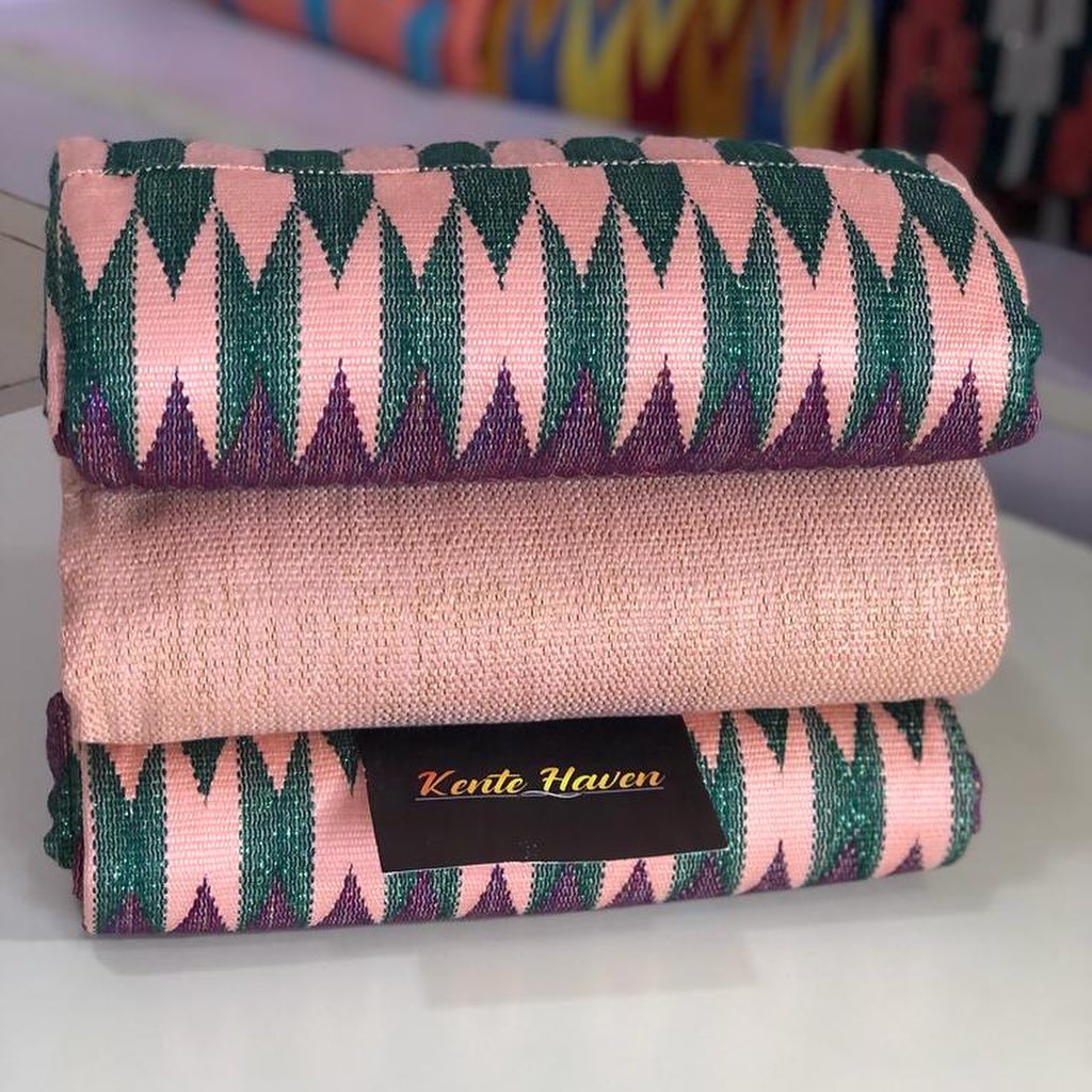 Kente Haven Hand Weaved Kente Cloth KH12