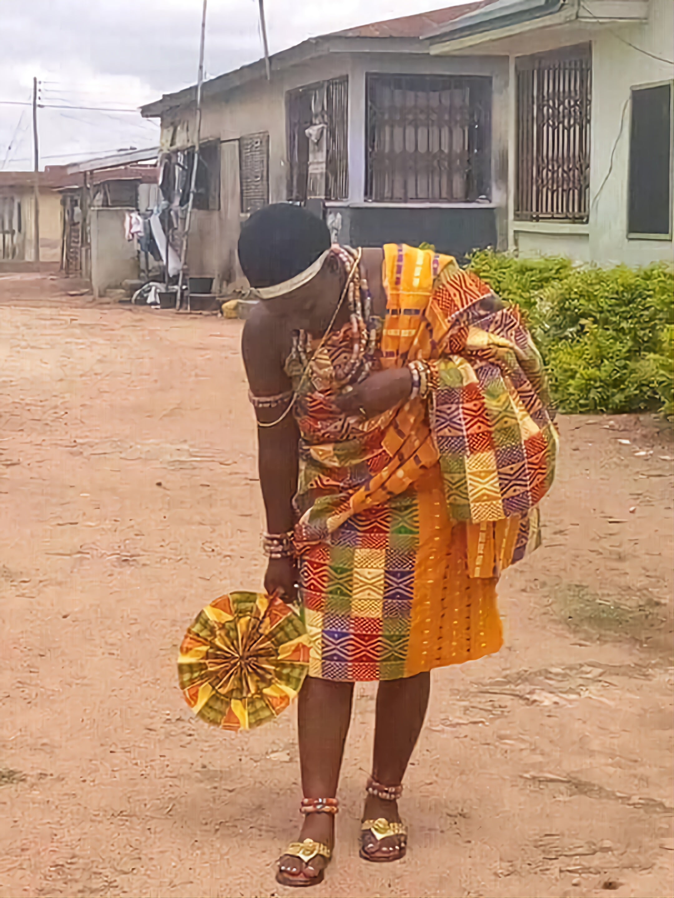 MG Authentic Hand Weaved Kente Cloth A2202