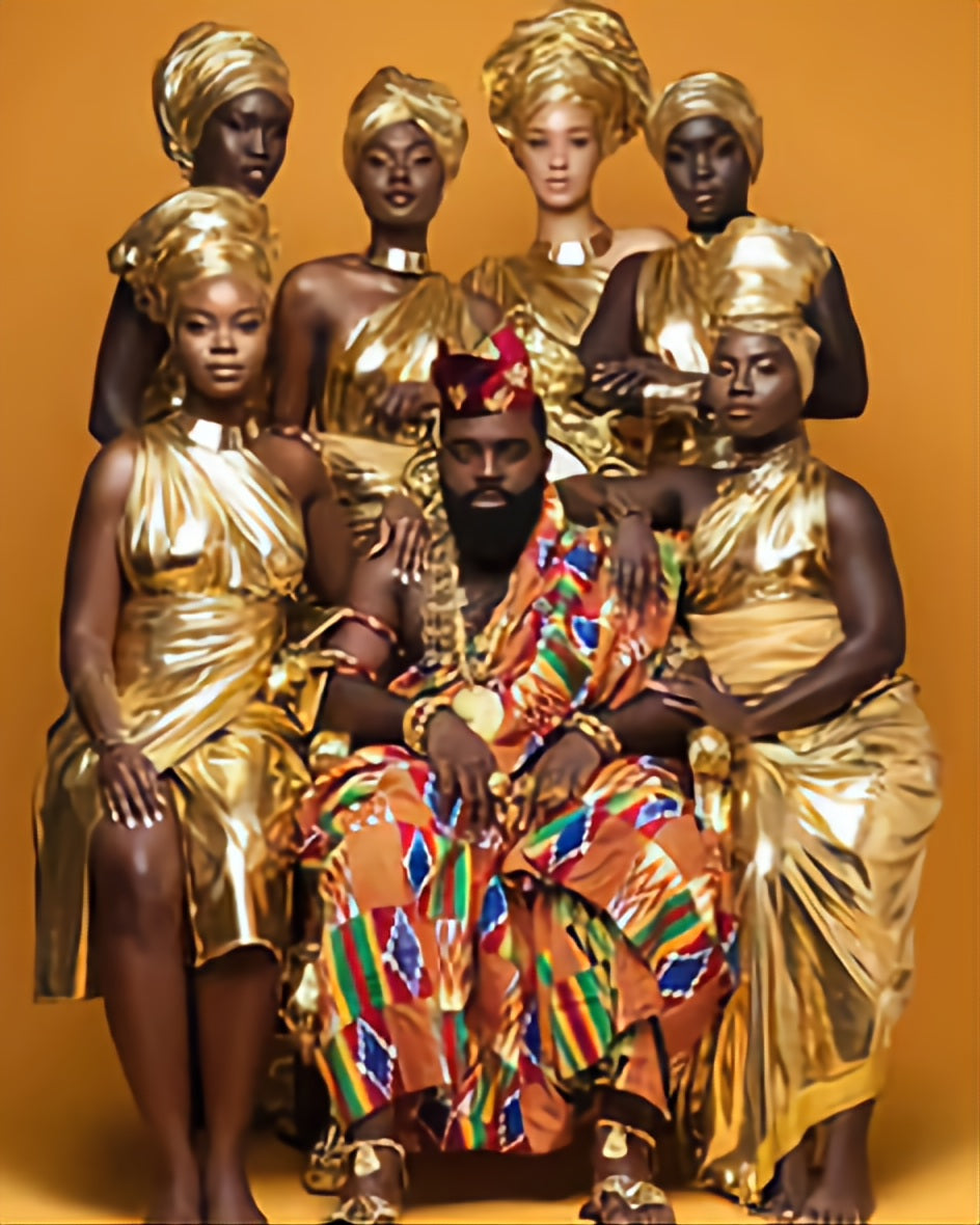 Premium Kente Cloth Line