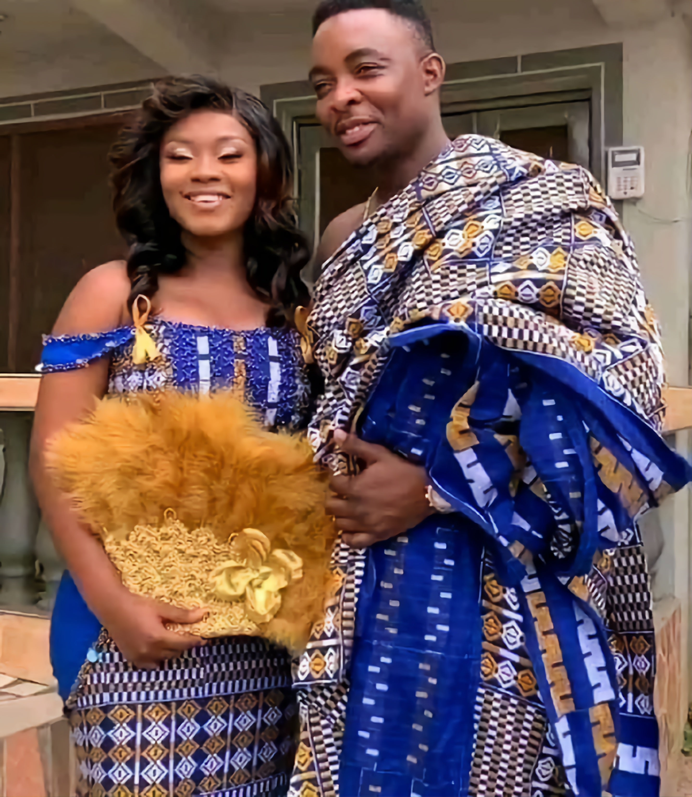 MG Authentic Hand Weaved Kente Cloth A2501