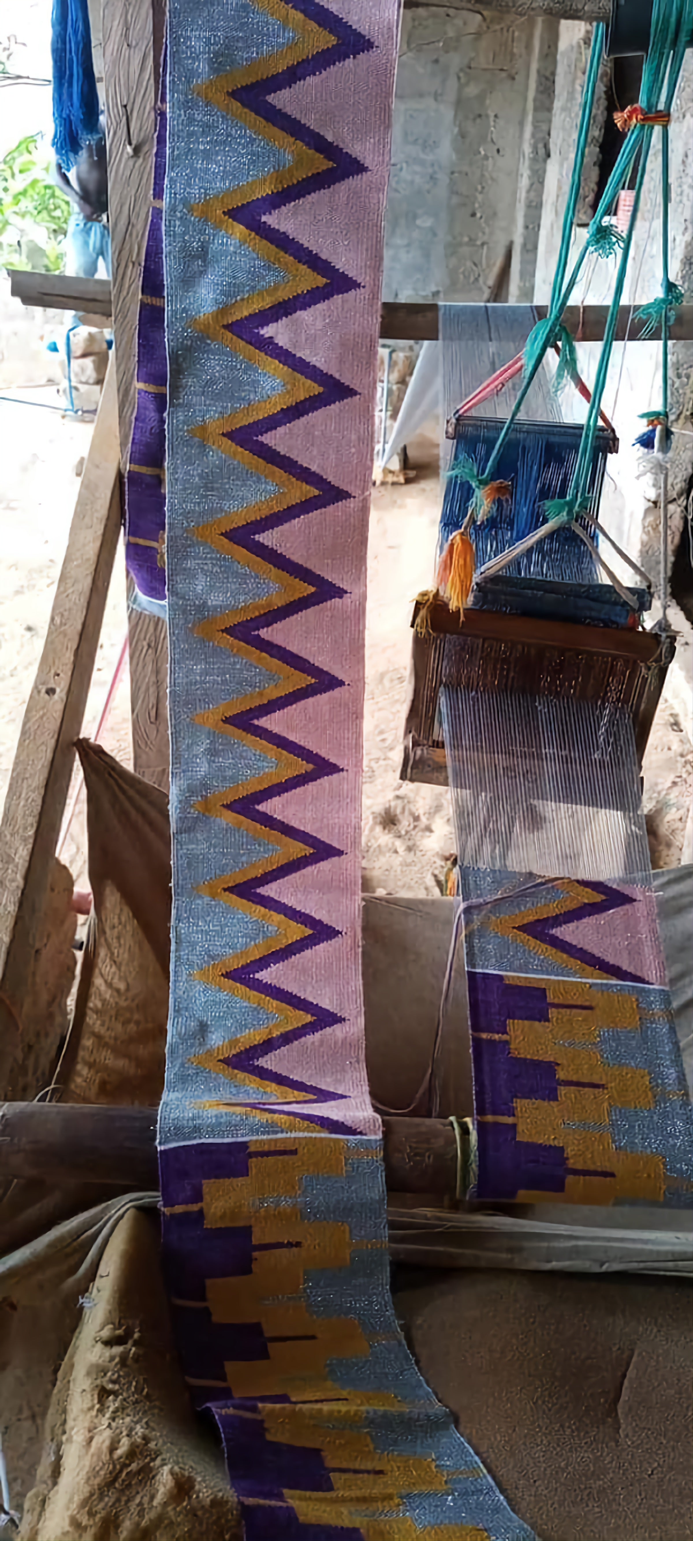 Premium Kente Cloth Line