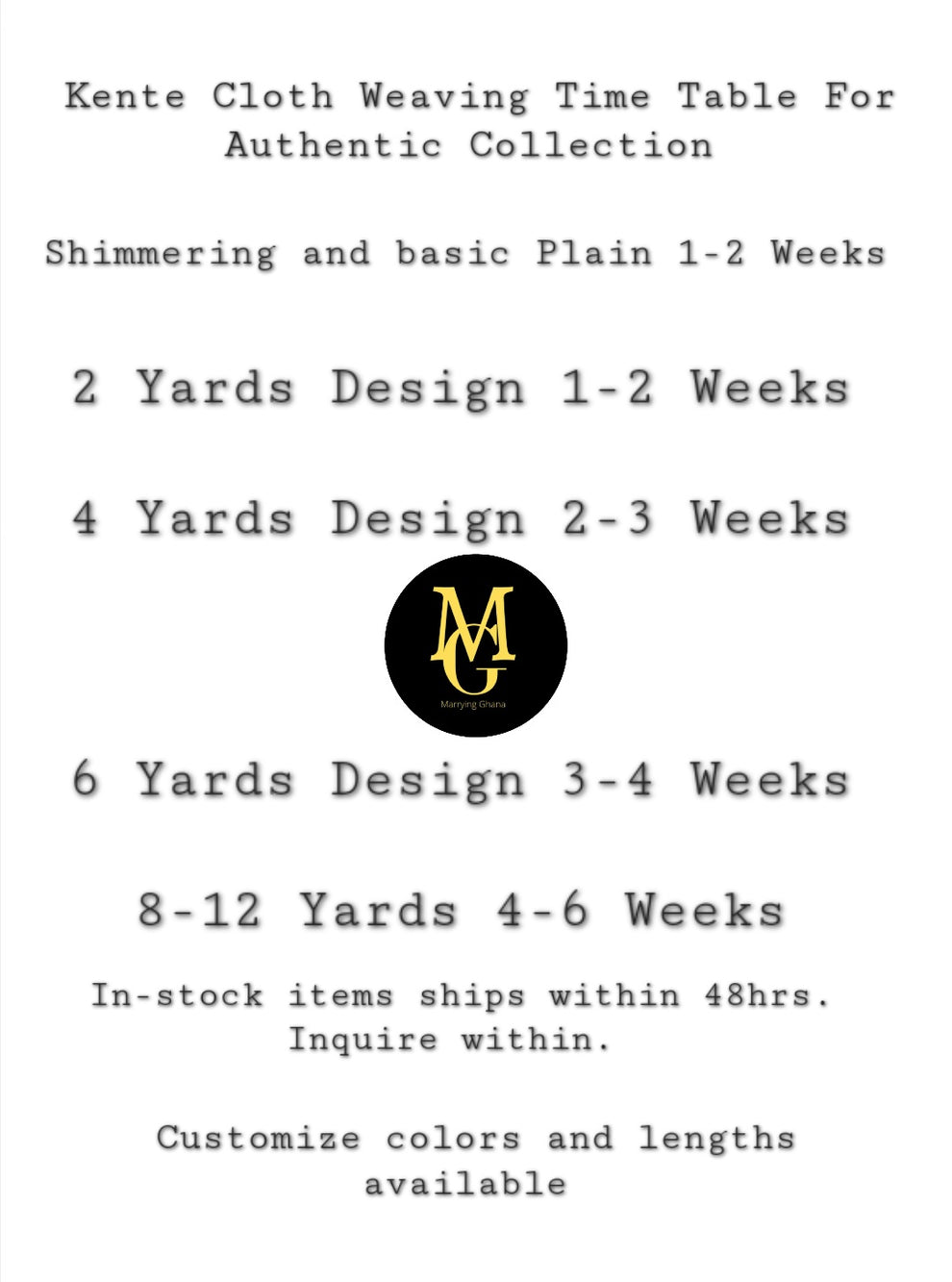 Plain Shimmering Kente Cloth Authentic Hand Weaved Kente Cloth A20-26