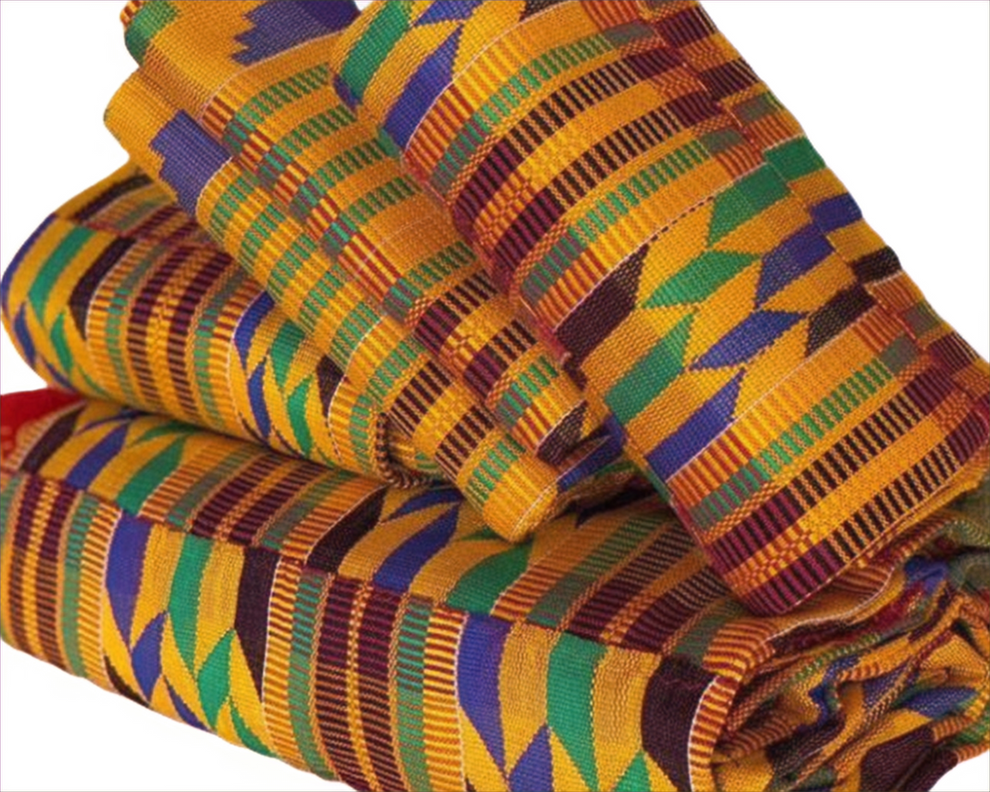 MG Premium Hand Weaved Kente Cloth P1