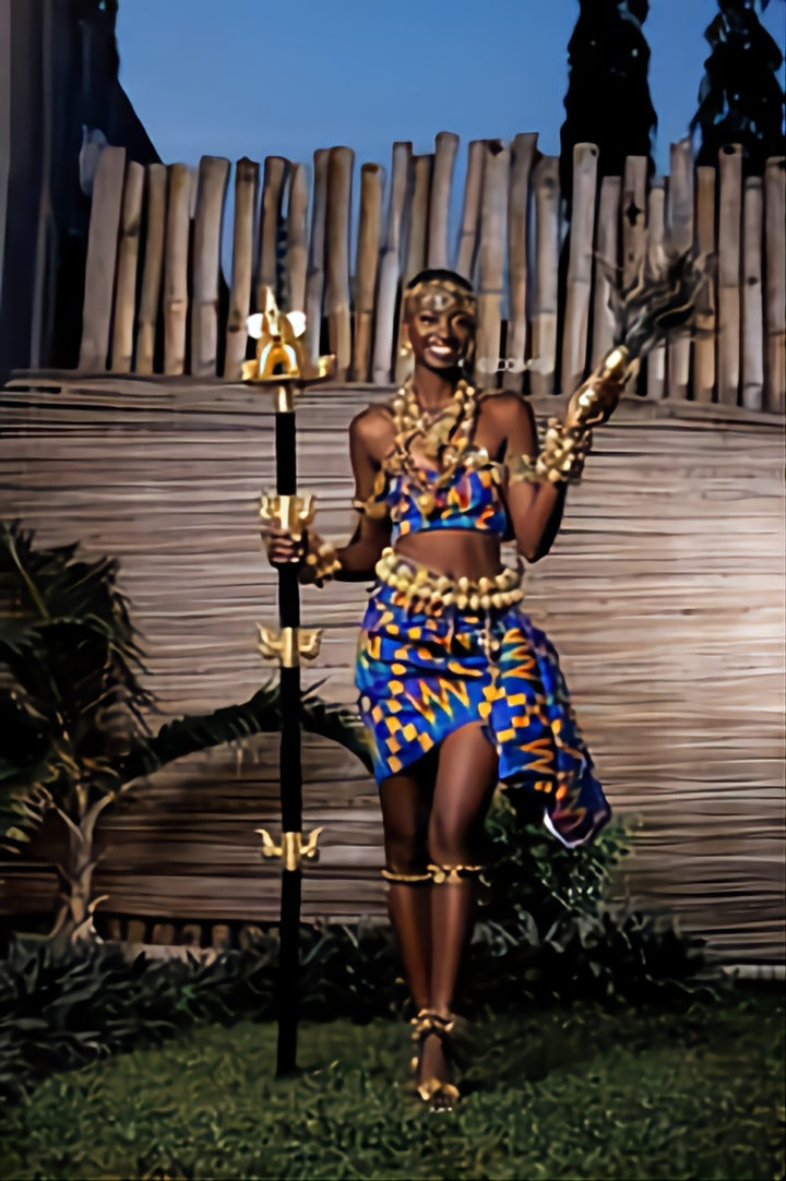 Premium Kente Cloth Line