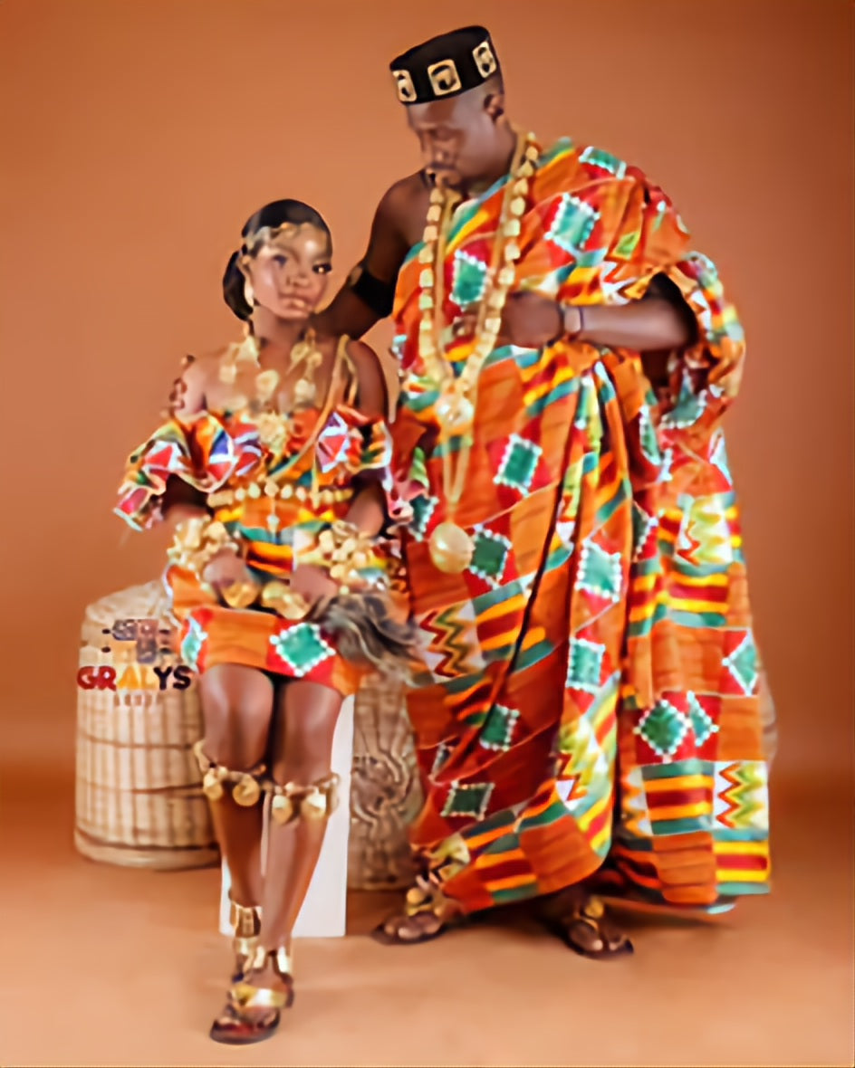Premium Kente Cloth Line