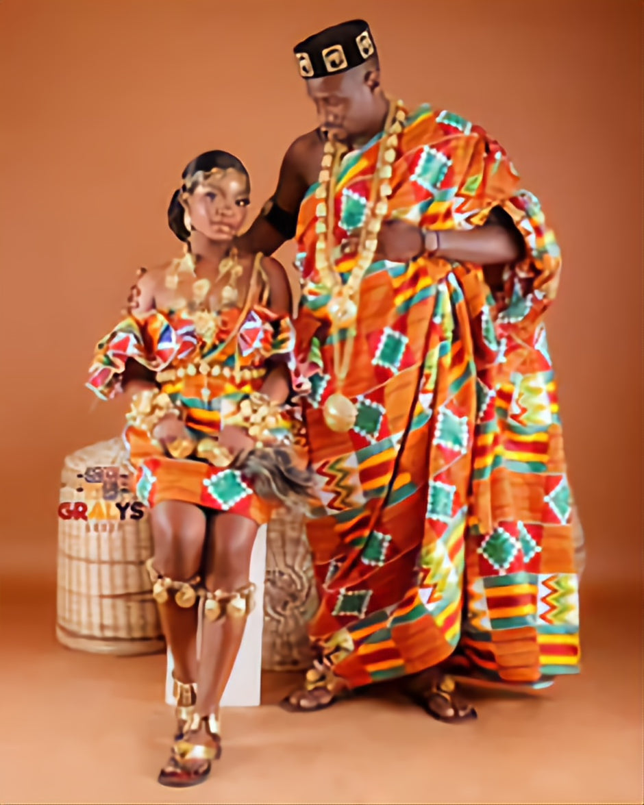 Premium Kente Cloth Line