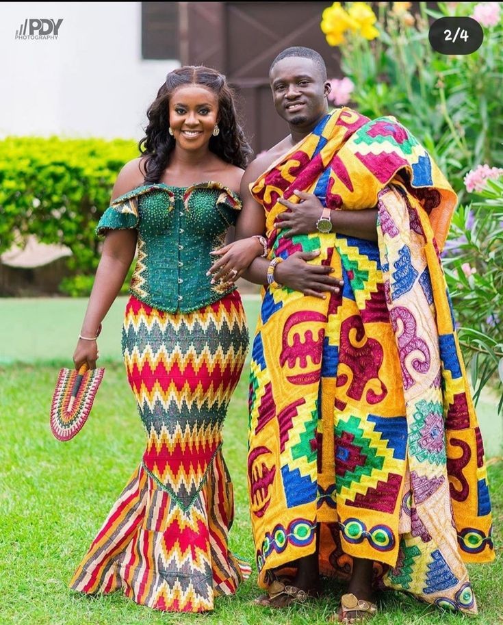 MG Royal Hand Weaved Kente Cloth R24