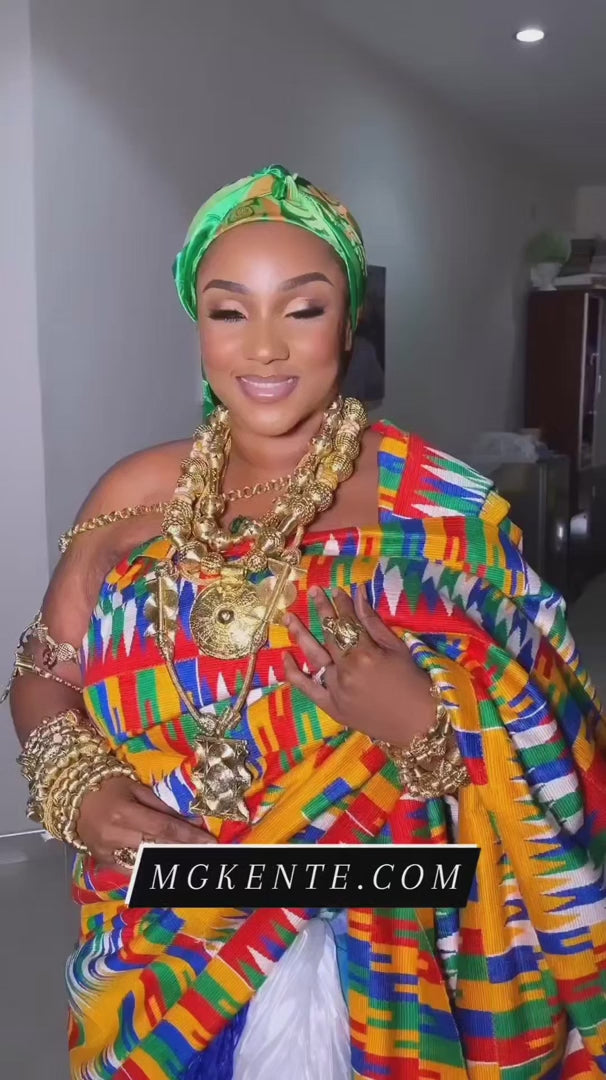 Premium Kente Cloth Line